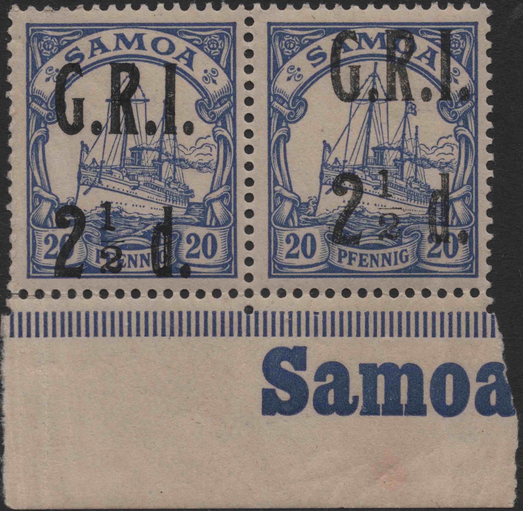 SAMOA - British Commonwealth Stamps